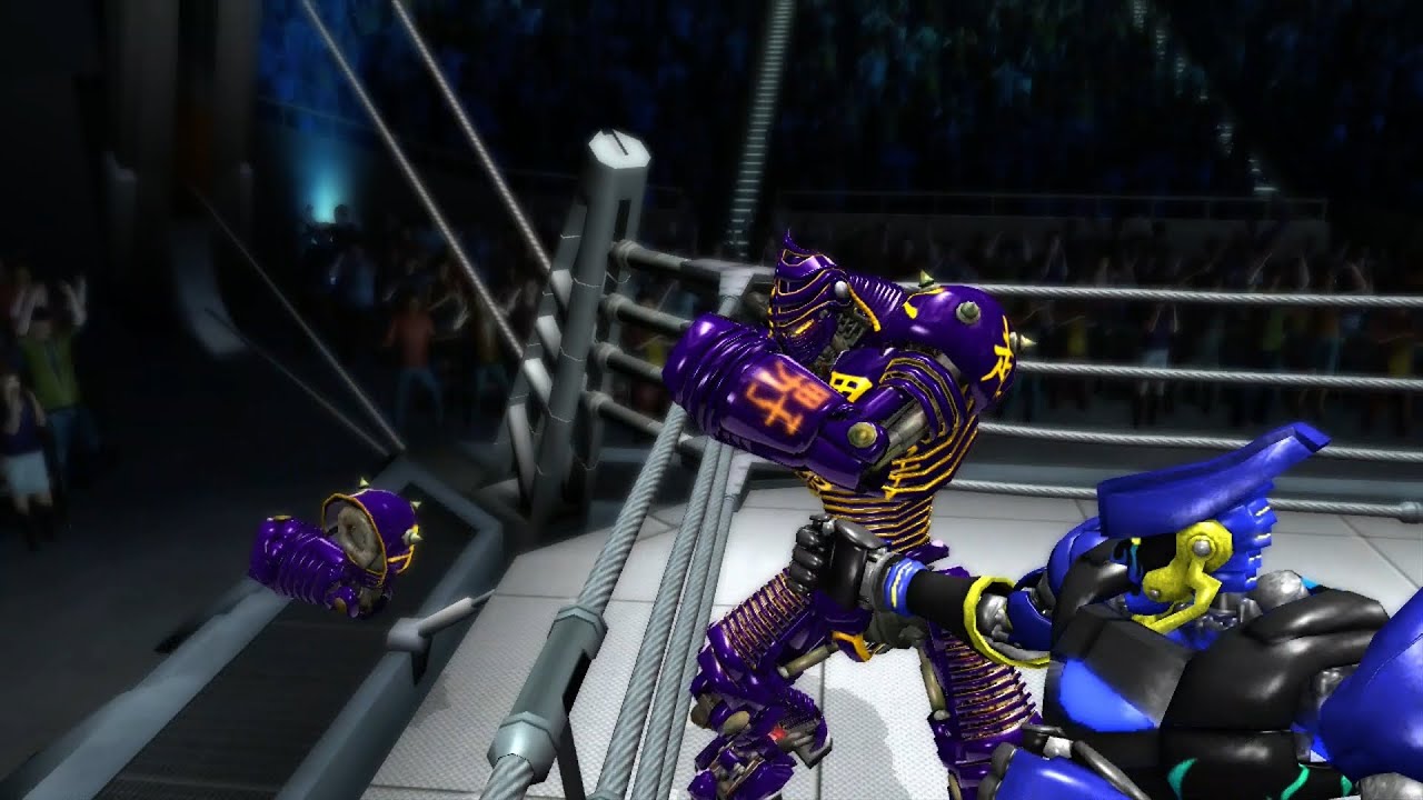 REAL STEEL THE VIDEO GAME - NOISY BOY vs PHOTON - YouTube