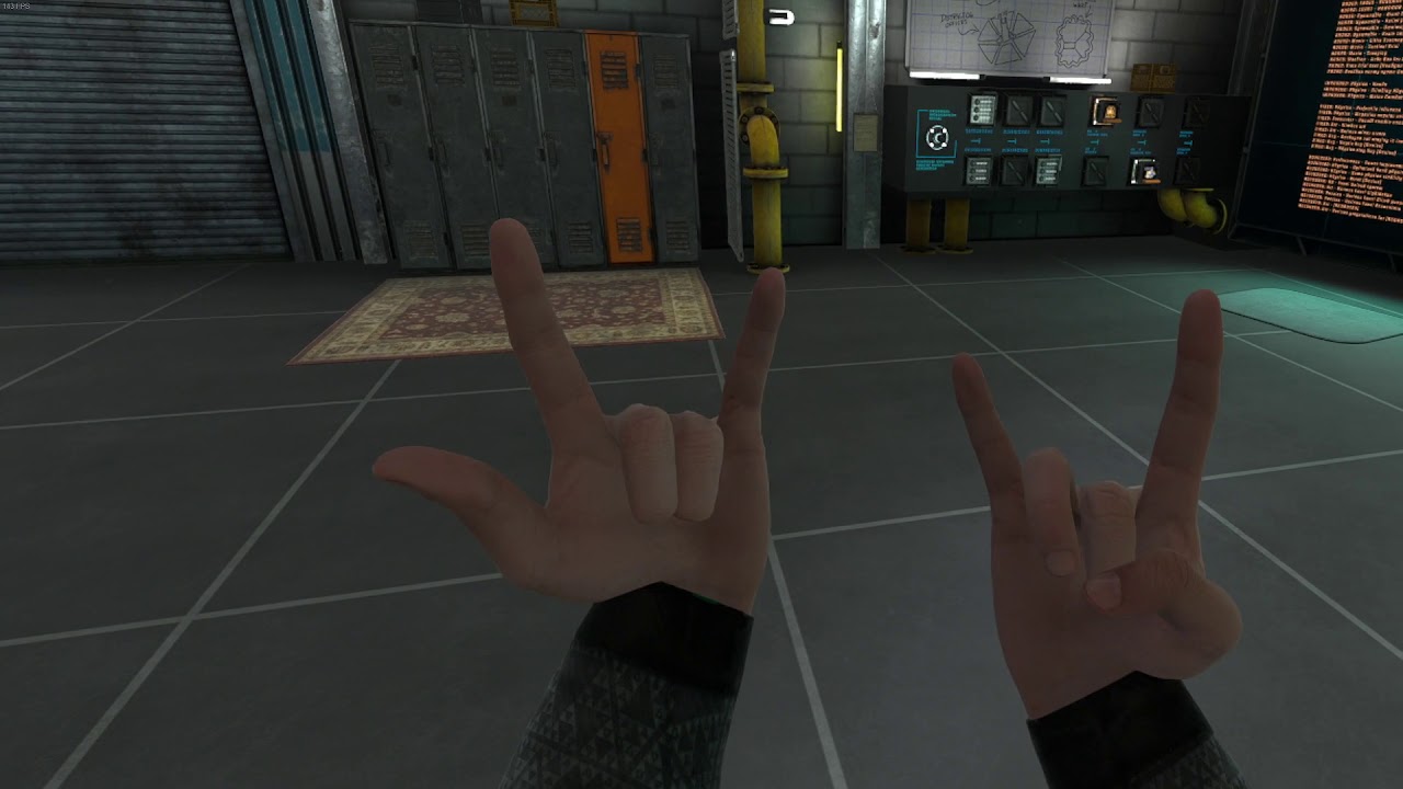 Boneworks finger tracking with index controllers - YouTube