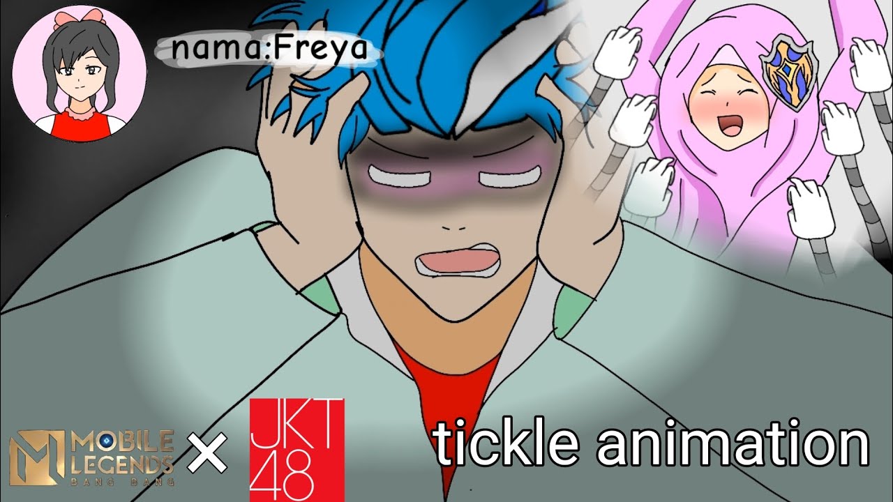 animation tickle Freya (ML48) - YouTube
