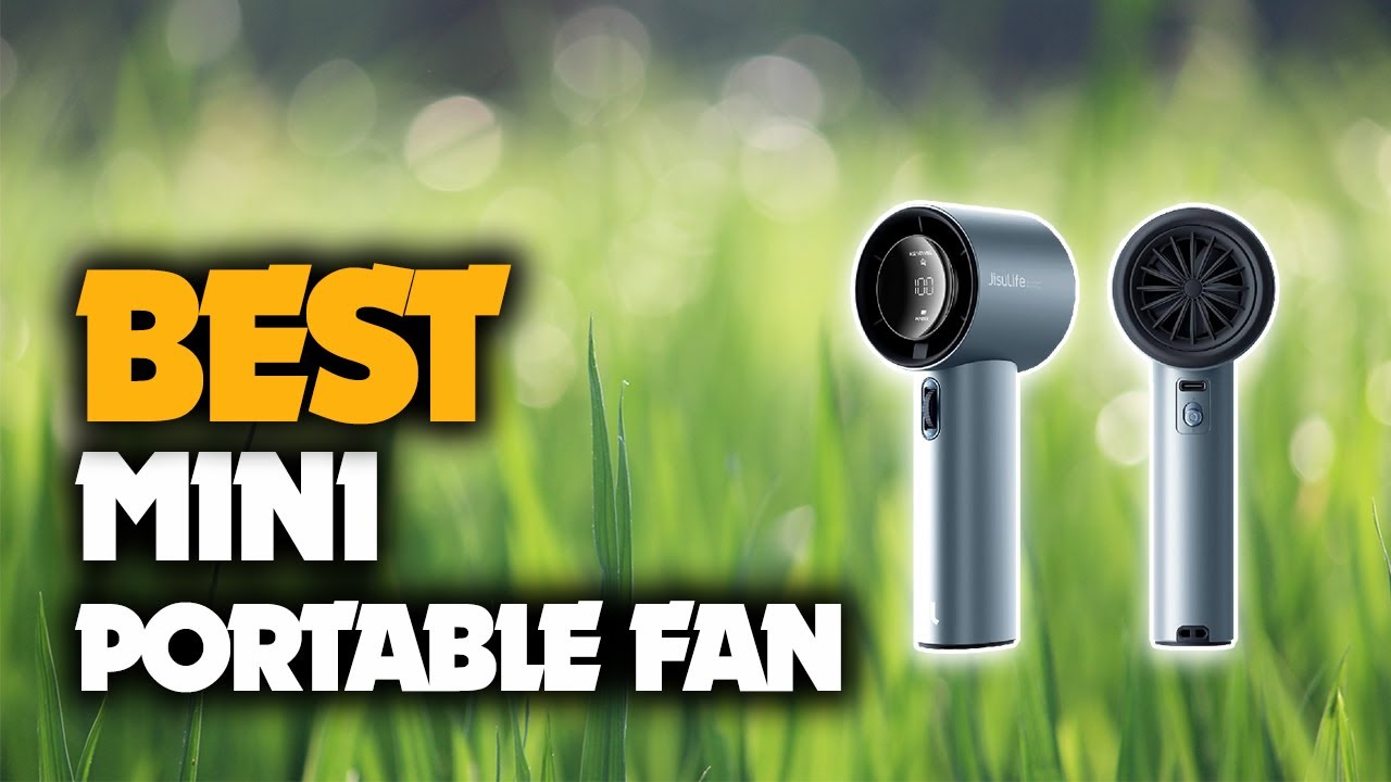 The Best Mini Portable Fan You Should Have - YouTube