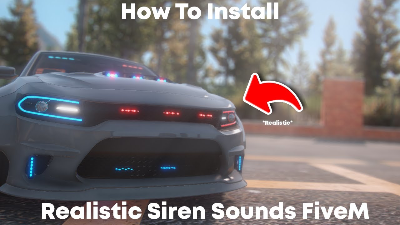 How To Install Realistic Siren Sounds FiveM 2024 #gtav #fivem - YouTube