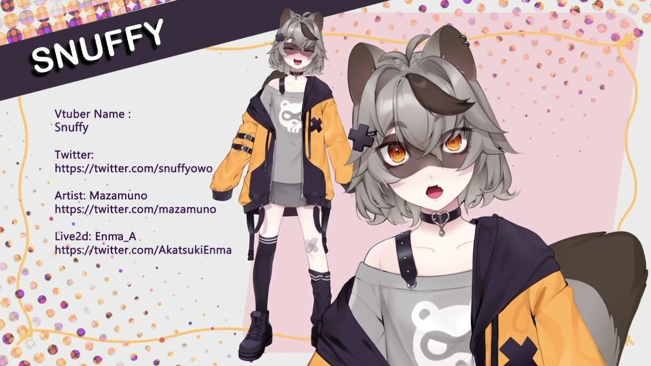 Showcase Snuffy Live2d VTuber YouTube Showcase Snuffy Live2d VTuber YouTube