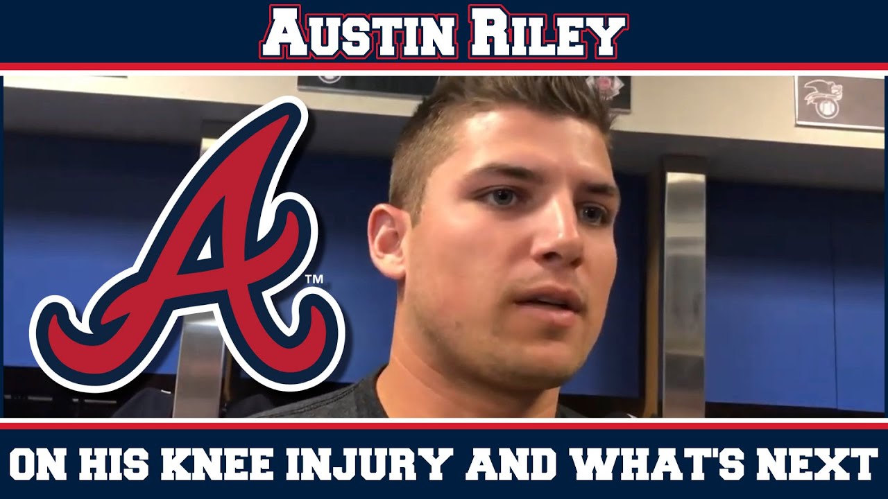 Austin Riley on his knee injury - YouTube