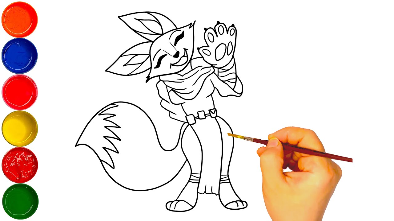 How To draw Zhen Kung Fu Panda | How To Draw Zhen | Kung Fu Panda 4 ...