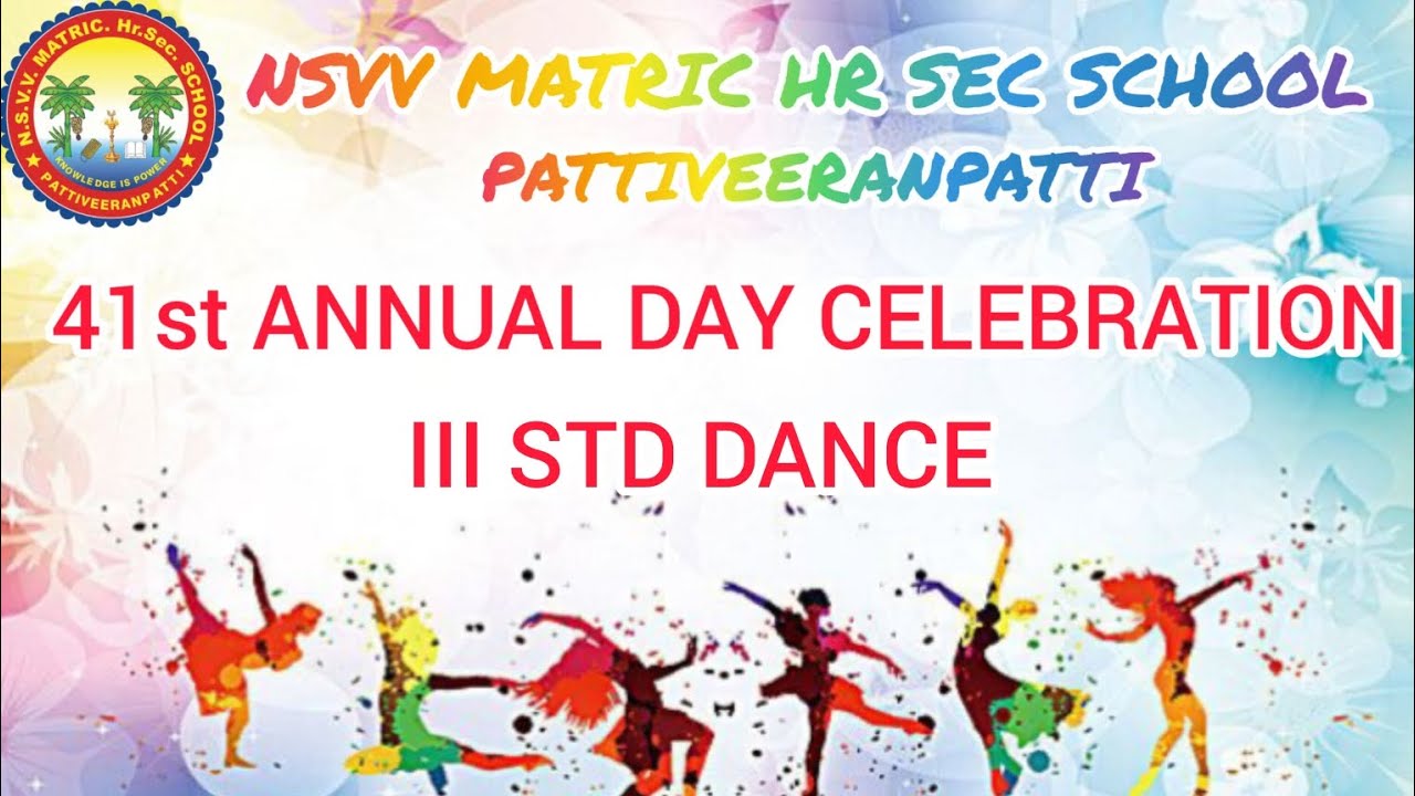 III STD DANCE | 41st ANNUAL DAY CELEBRATION | January 11,2025 - YouTube