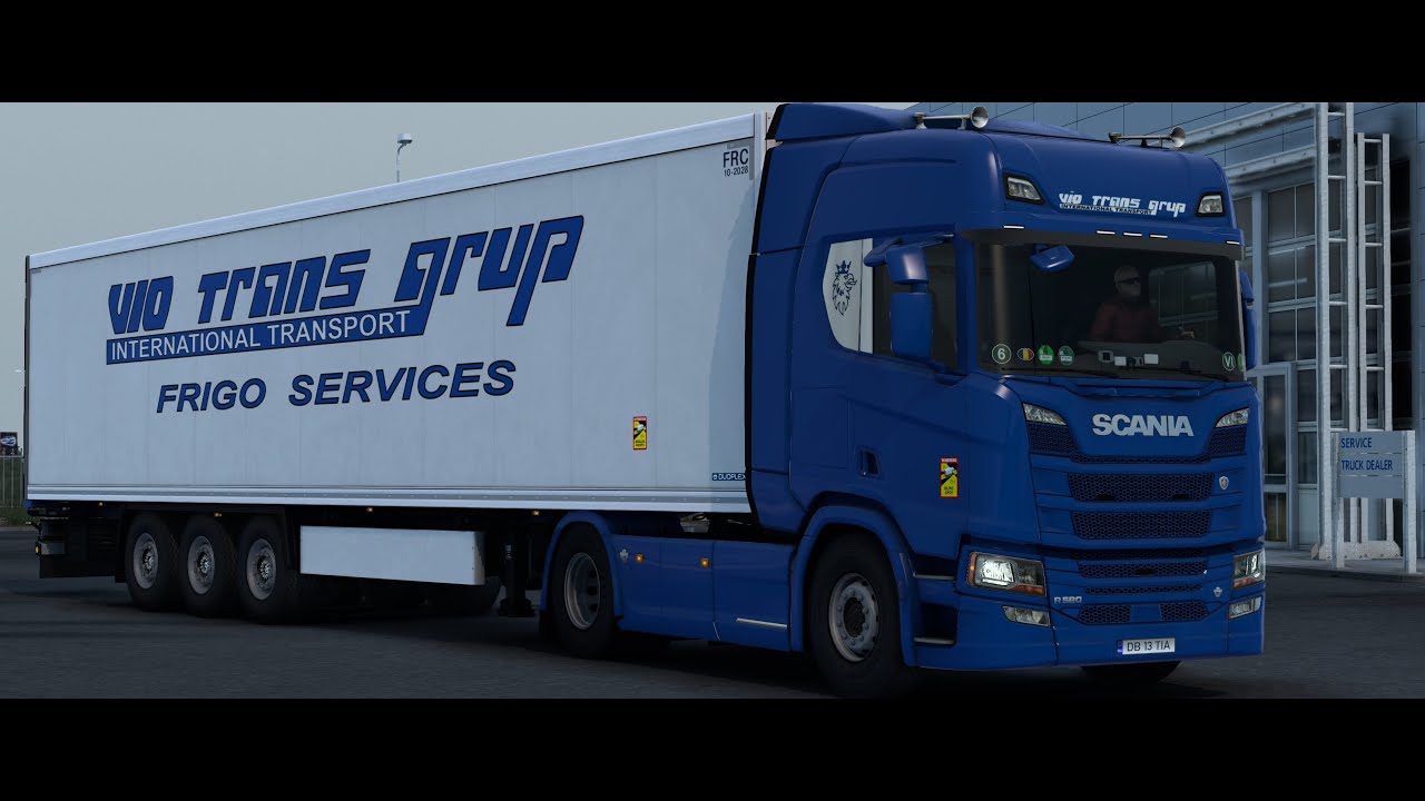 ETS 2 | VIO TRANS GRUP ROMANIA | SCANIA R580 | RO TO UK | PART 1 ...