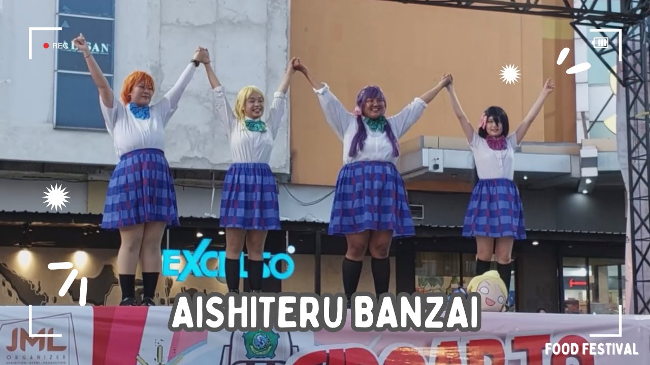 µ's - Aishiteru Banzai || Dance Cover by Ano Aidoru [230826 Sidoarjo ...
