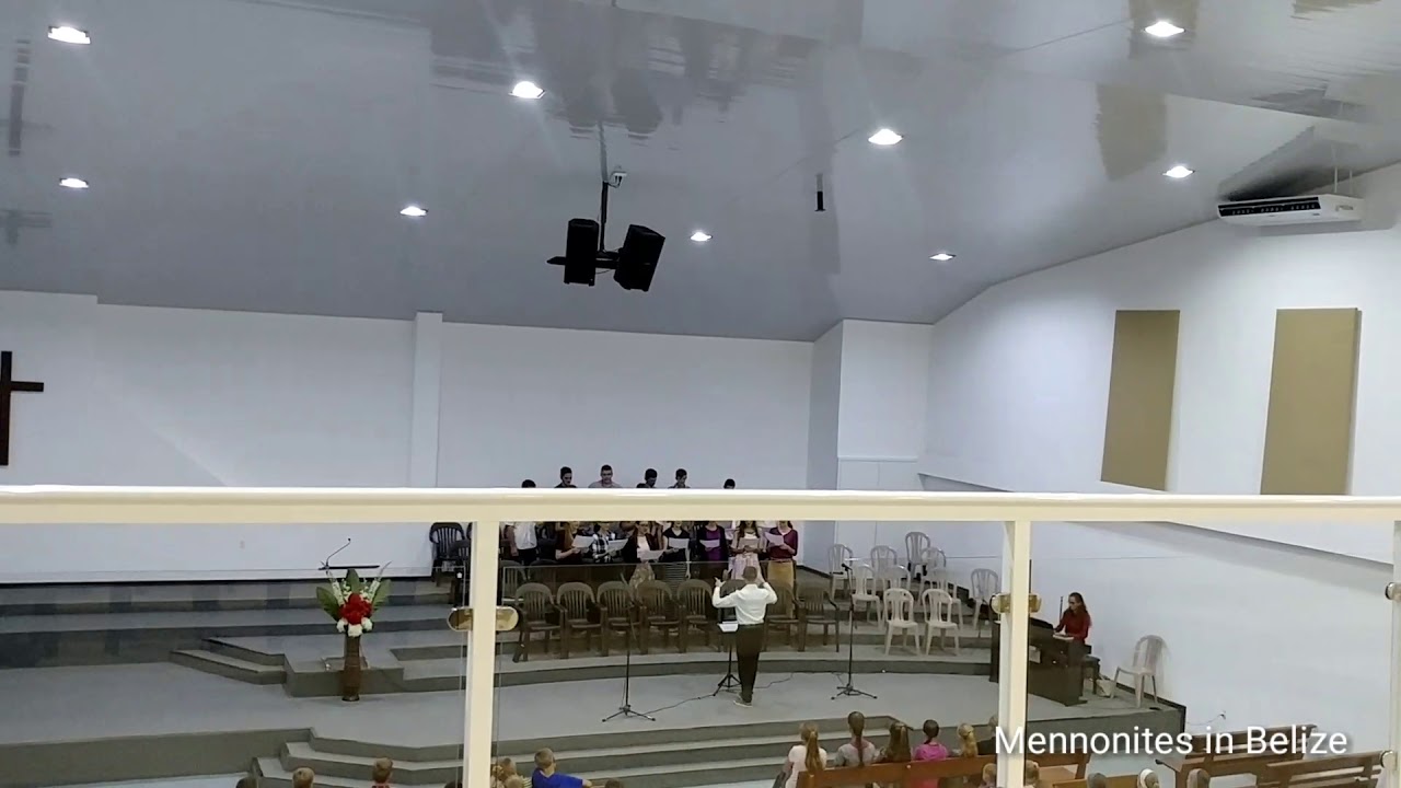 Mennonites in Belize | Youth Singing - YouTube