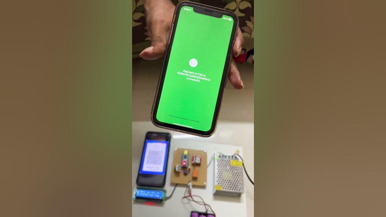 UPI Based Battery Charging System #gpay #arduino #iot #electronic #arduinoproject - YouTube