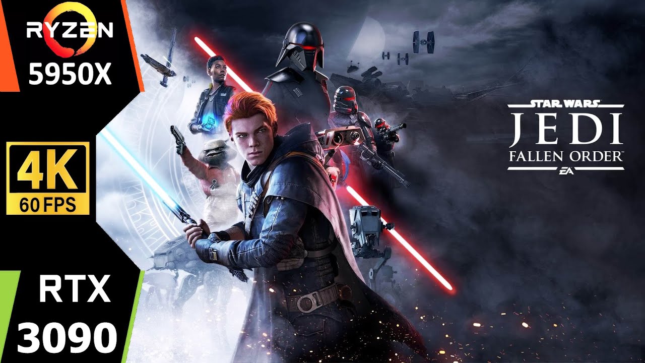 Star Wars Jedi Fallen Order , GamePlay 4K , Ultra Settings - YouTube