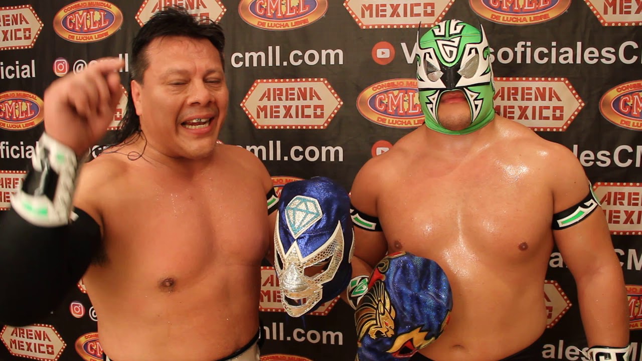 CMLL - ÚLTIMO GUERRERO Y GRAN GUERRERO - EN CALIENTE - YouTube