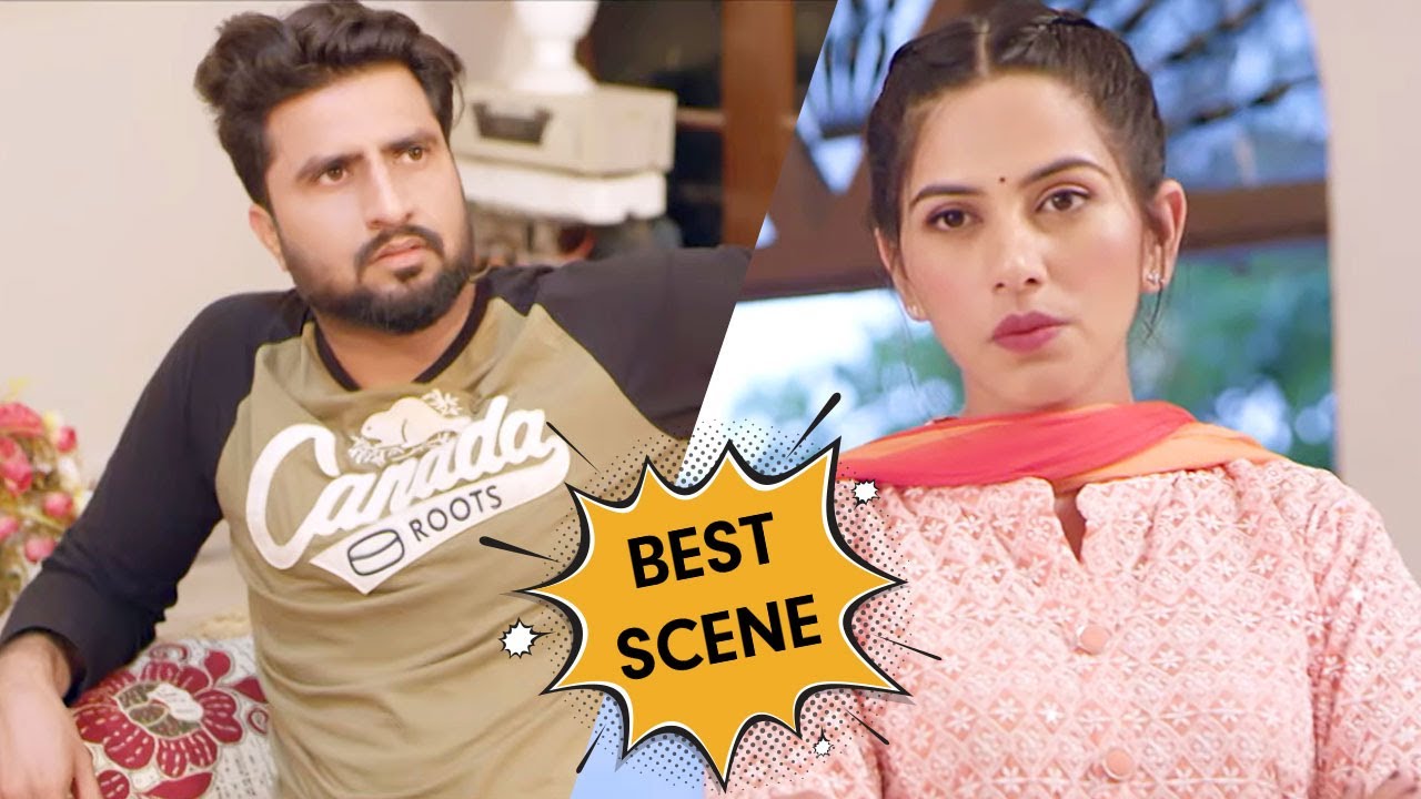 Babul Meriya Guddiya | Punjabi Movie | Best Scene | Rahul Jungral, Jot ...