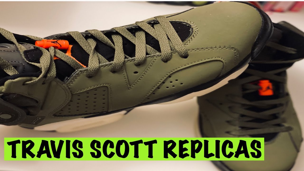 DHGATE TRAVIS SCOTTS AIR JORDAN 6 - YouTube