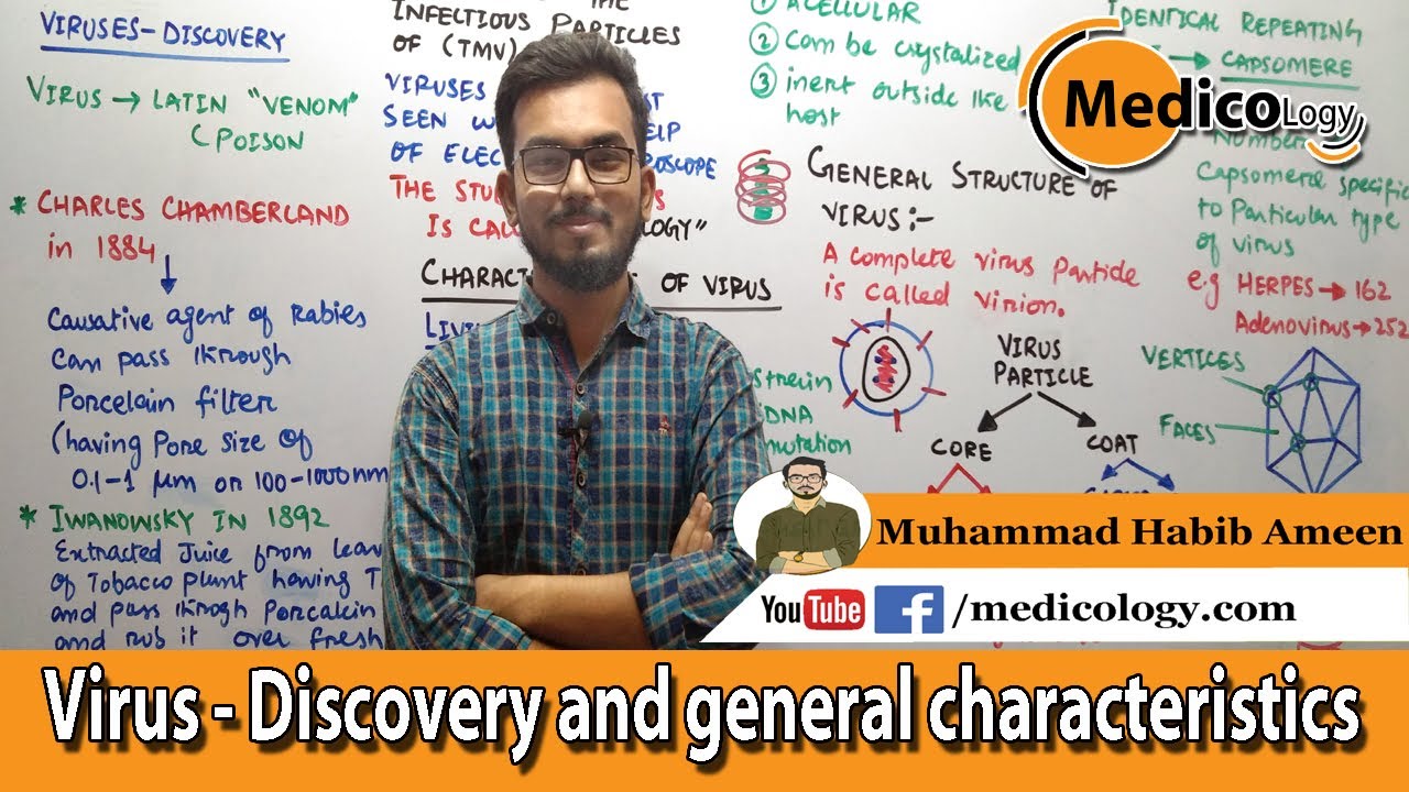 Biodiversity || Acellular life - Viruses (Discovery, Characteristics ...