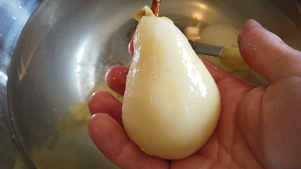 Blanching Pears???? - YouTube