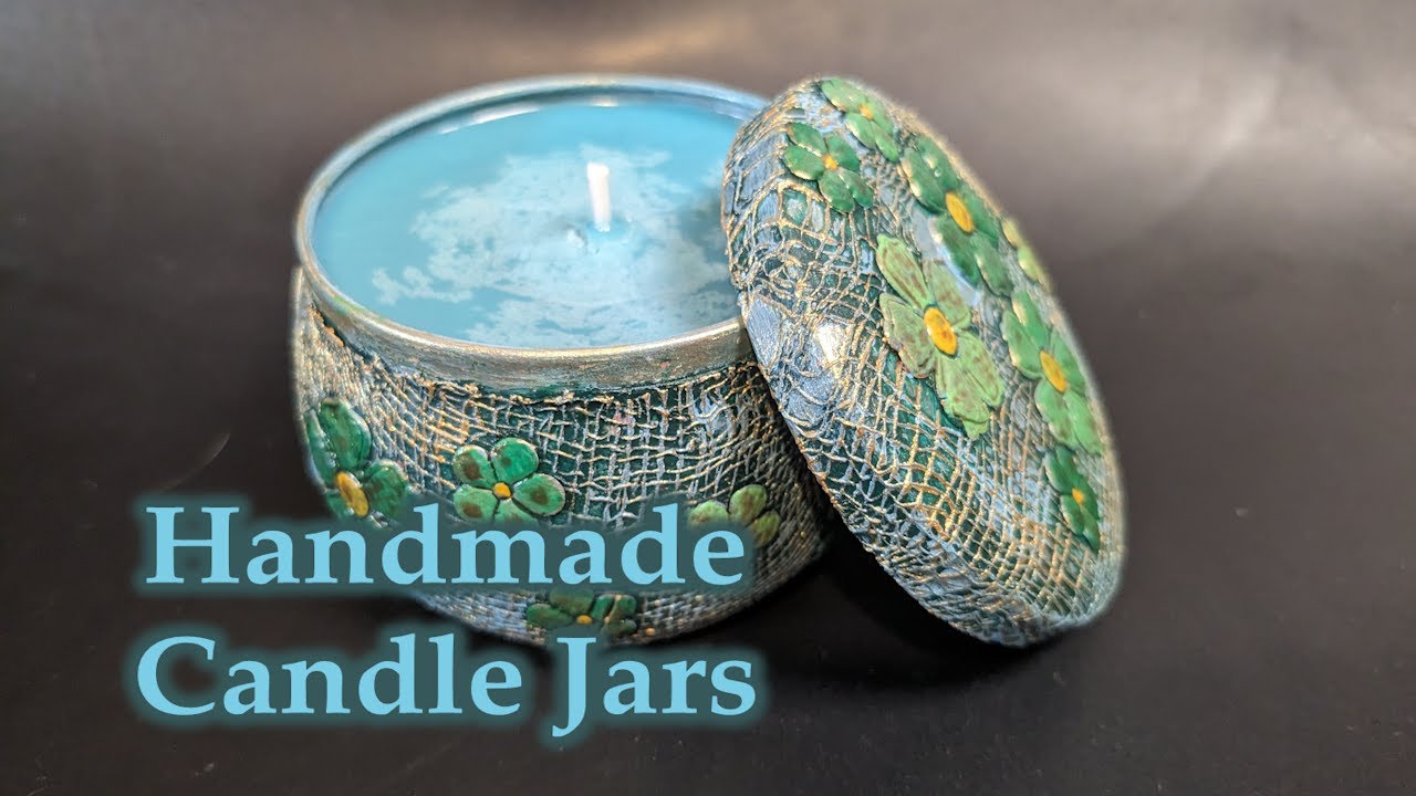 Handmade Candles: Jar 5 - The One with Cheesecloth - YouTube