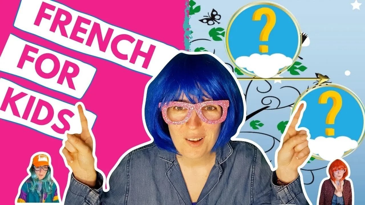 Learn French for kids : family vocabulary & dialogue - YouTube