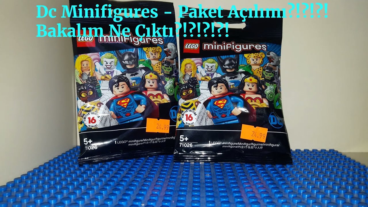 LEGO Dc 71026 Minifigures - Paket Açılımı!!! - YouTube