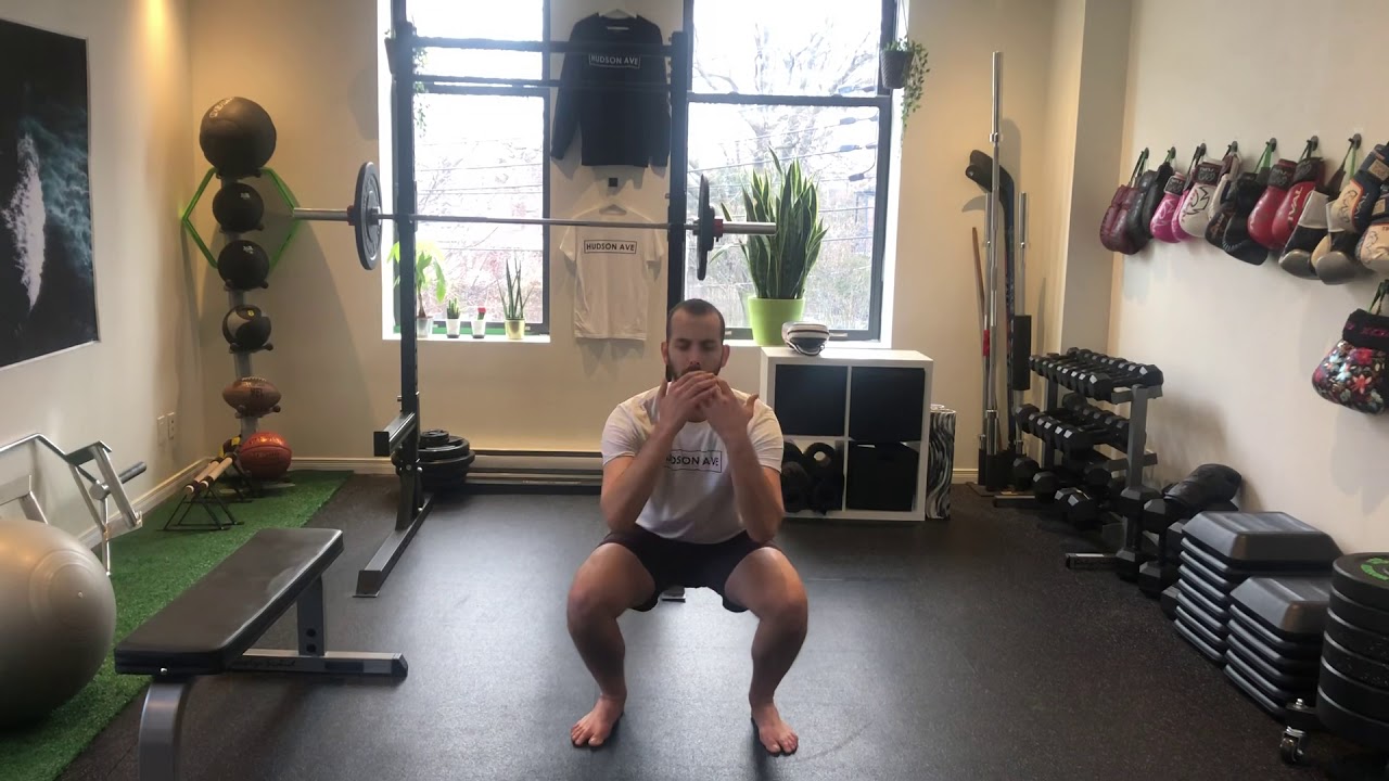 Half Squat ISO Hold - YouTube