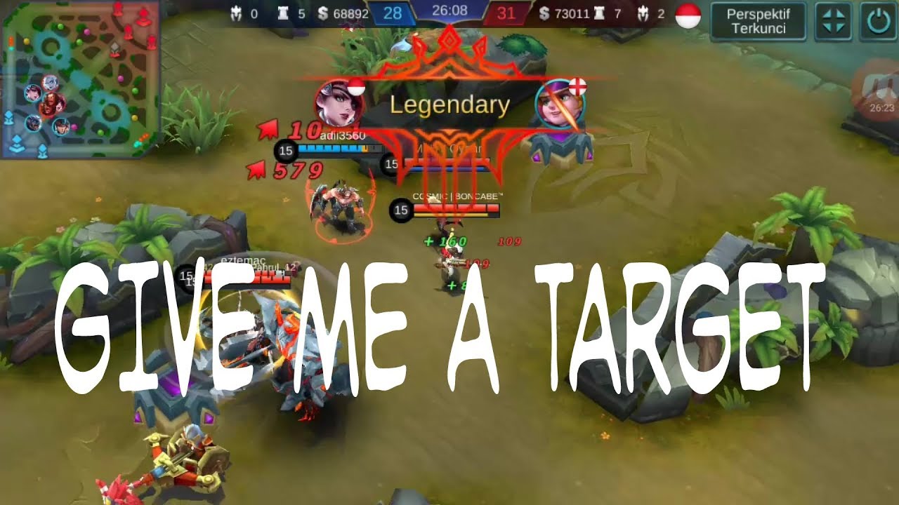 Hero Lesley Give Me A Target | Mobile Legends Indonesia - YouTube