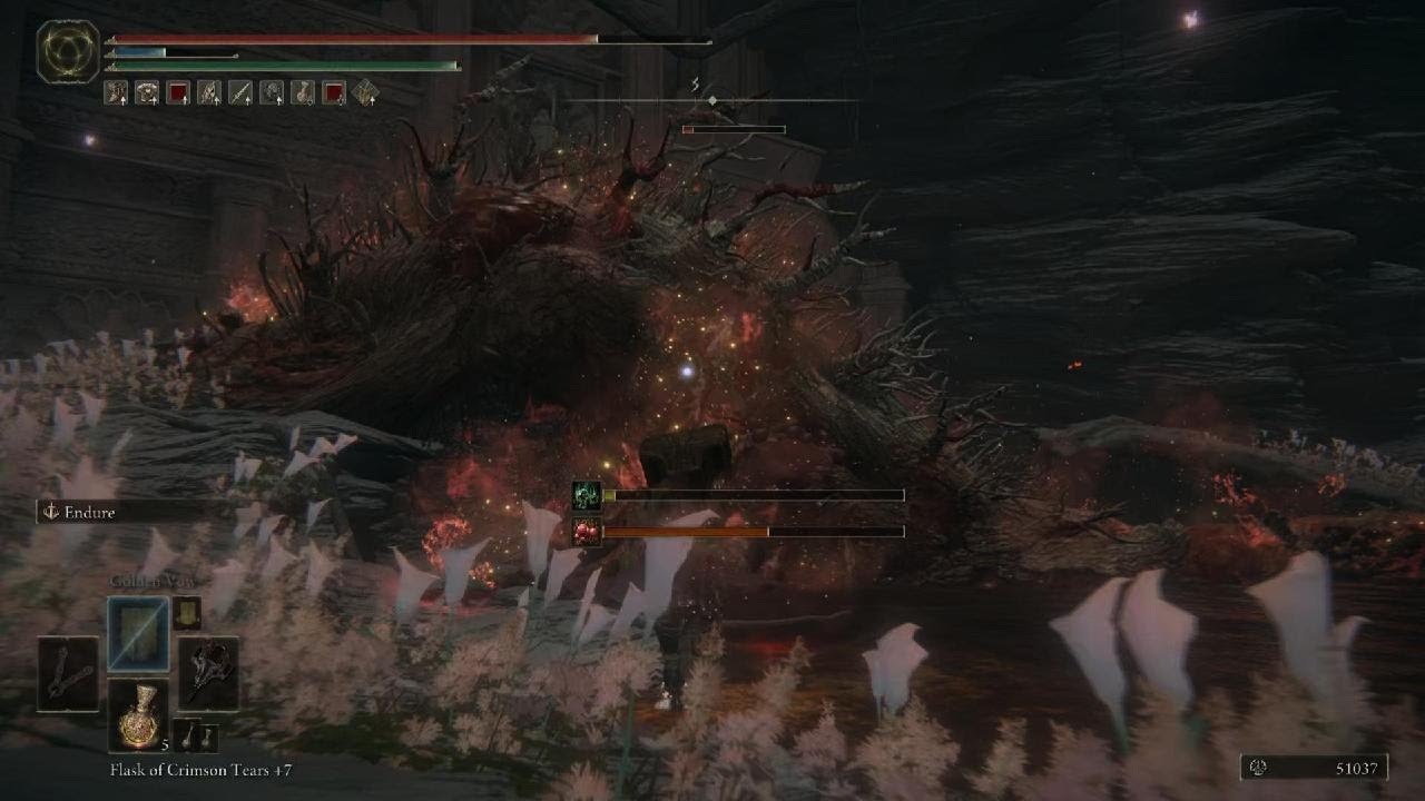 ELDEN RING - Corrupted Erdtree Avatar Scarlet Rot by Malenia Elphael ...