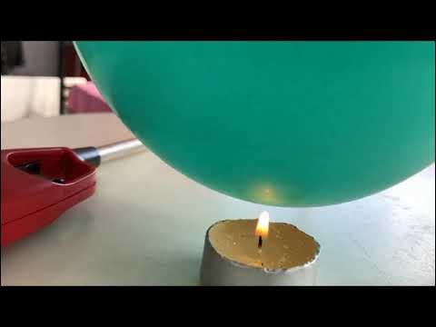 Dr. Pi Presents: Balloon fire STEM science experiment - fireproof balloon - Exploding or Not ...