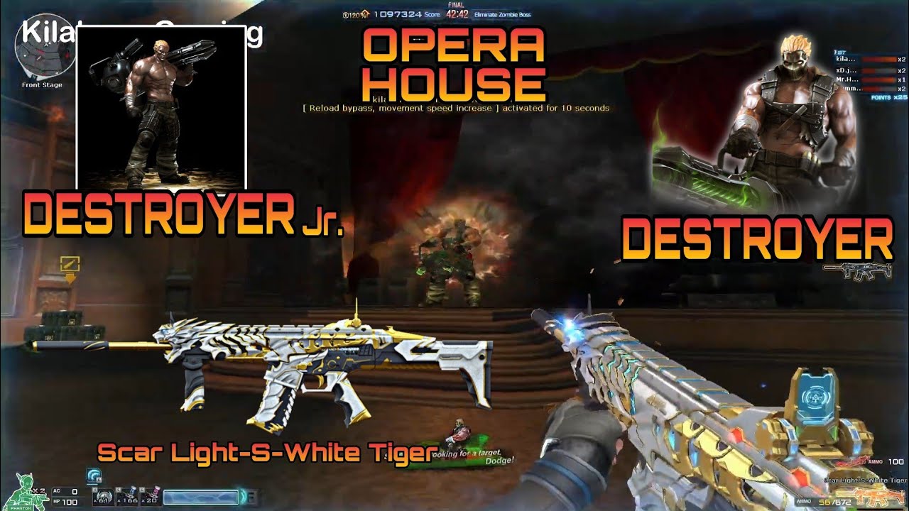 Scar Light-S-White Tiger | Opera House (NORMAL) Gameplay | Crossfire ...