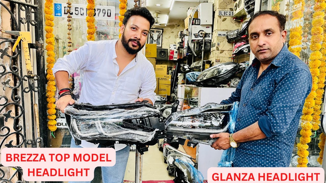 Heavy दिवाली Discount on Car Headlights 🙆‍♂️ | Maruti Brezza 2022 | OEM ...