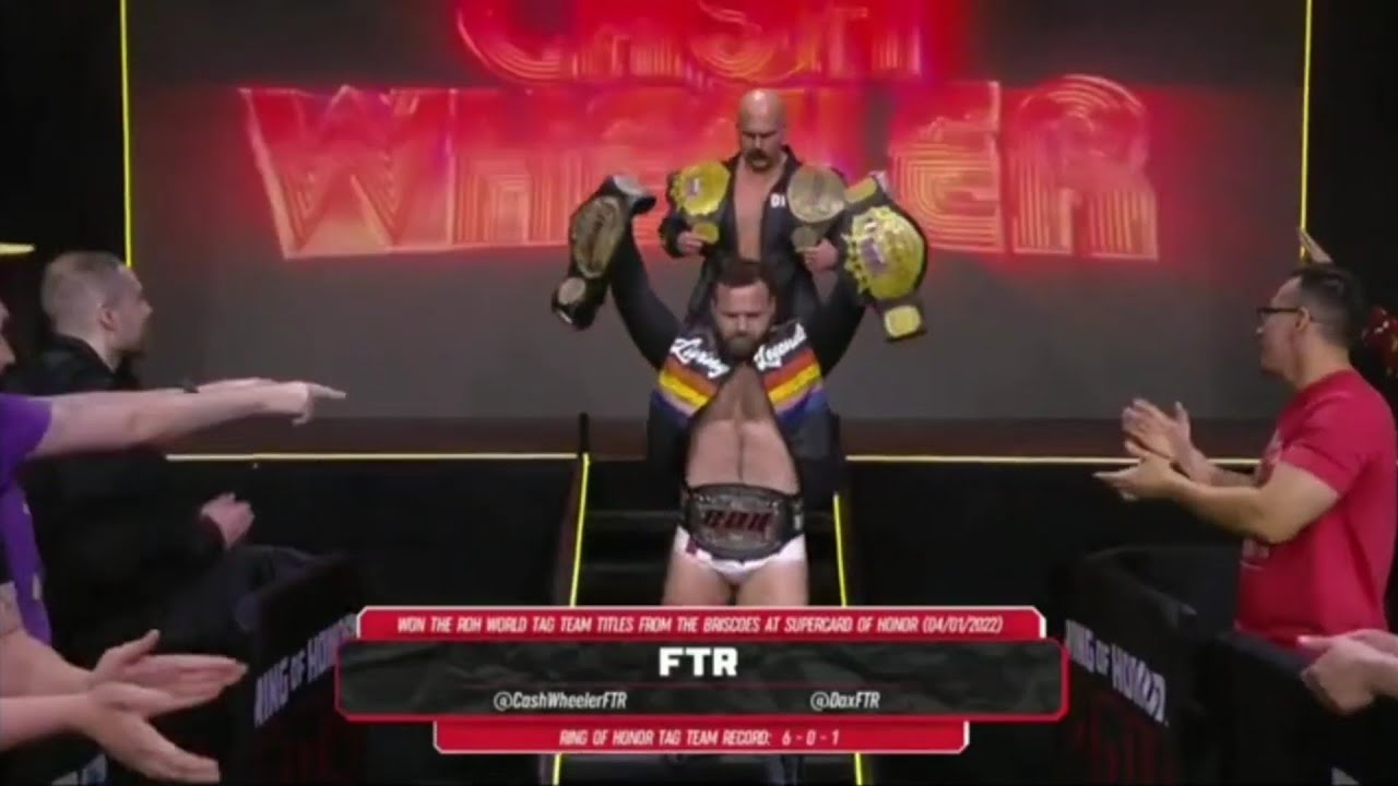ROH Final Battle 2022 - FTR entrance - YouTube