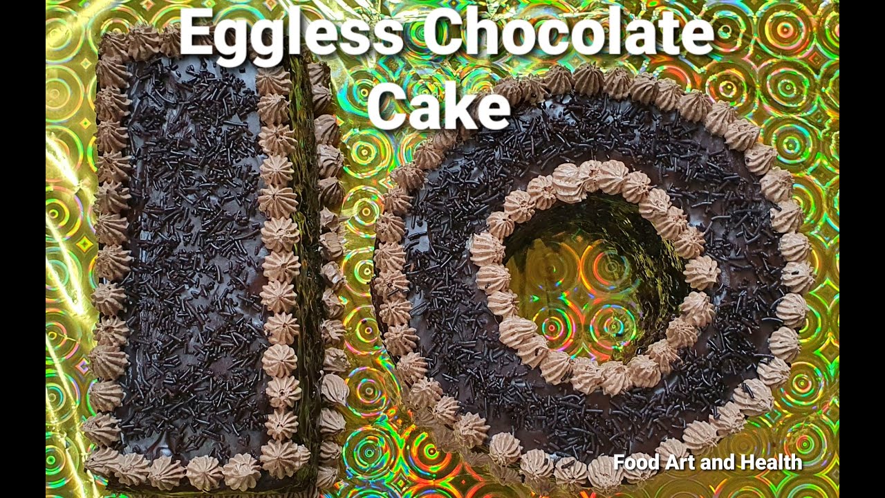 Number 10 Cake Recipe | Eggless Chocolate Cake | Number Cake for ...