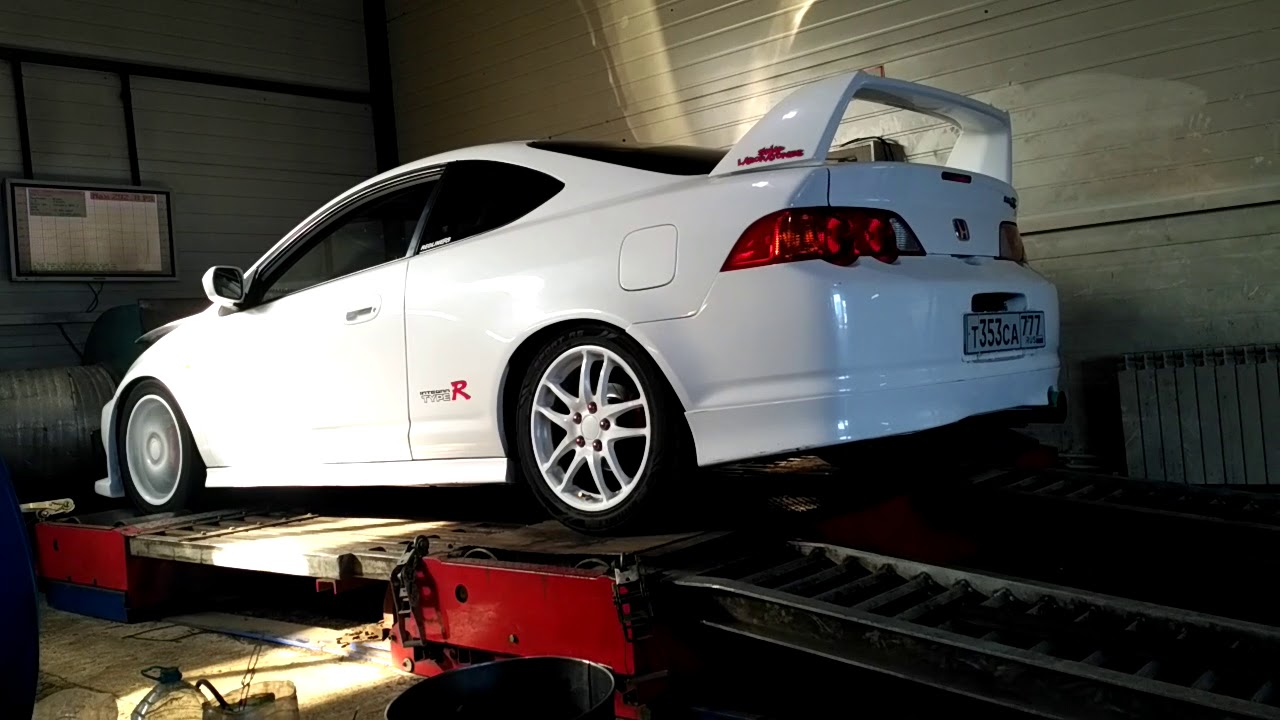Honda integra type R DC5 turbo - YouTube