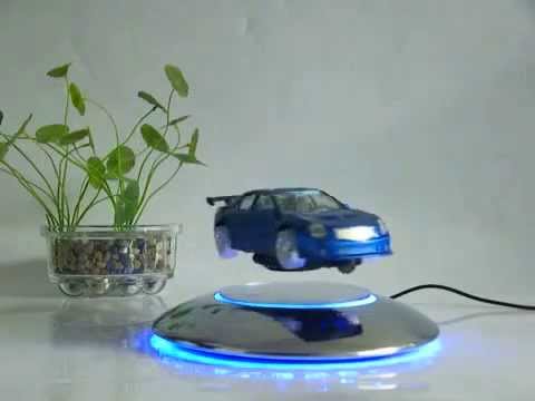 Magnetic levitating car,Magnetic Floating car display - YouTube