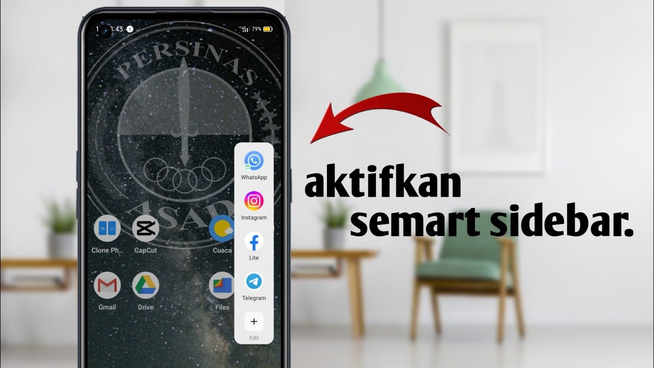Cara Pasang Smart Sidebar HP Realme Dan oppo - YouTube