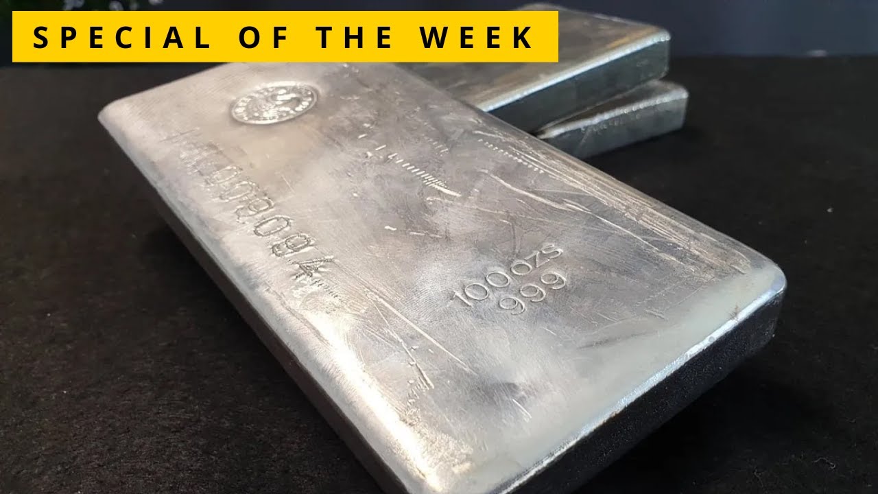 SPECIAL: Perth Mint 100oz Silver Bars (24hrs ONLY!) - YouTube