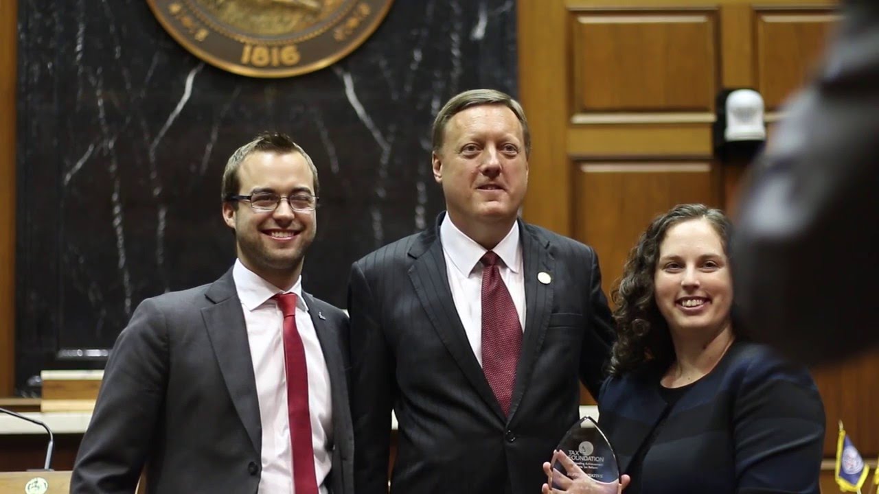 State Representative Eric Koch receives award from the Tax Foundation ...