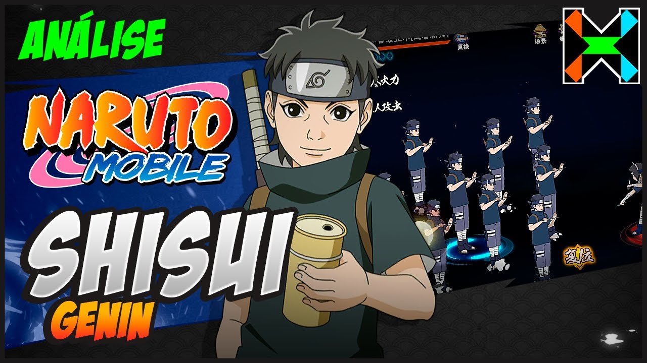 NARUTO MOBILE: SHISUI (GENIN) - ANÁLISE - YouTube