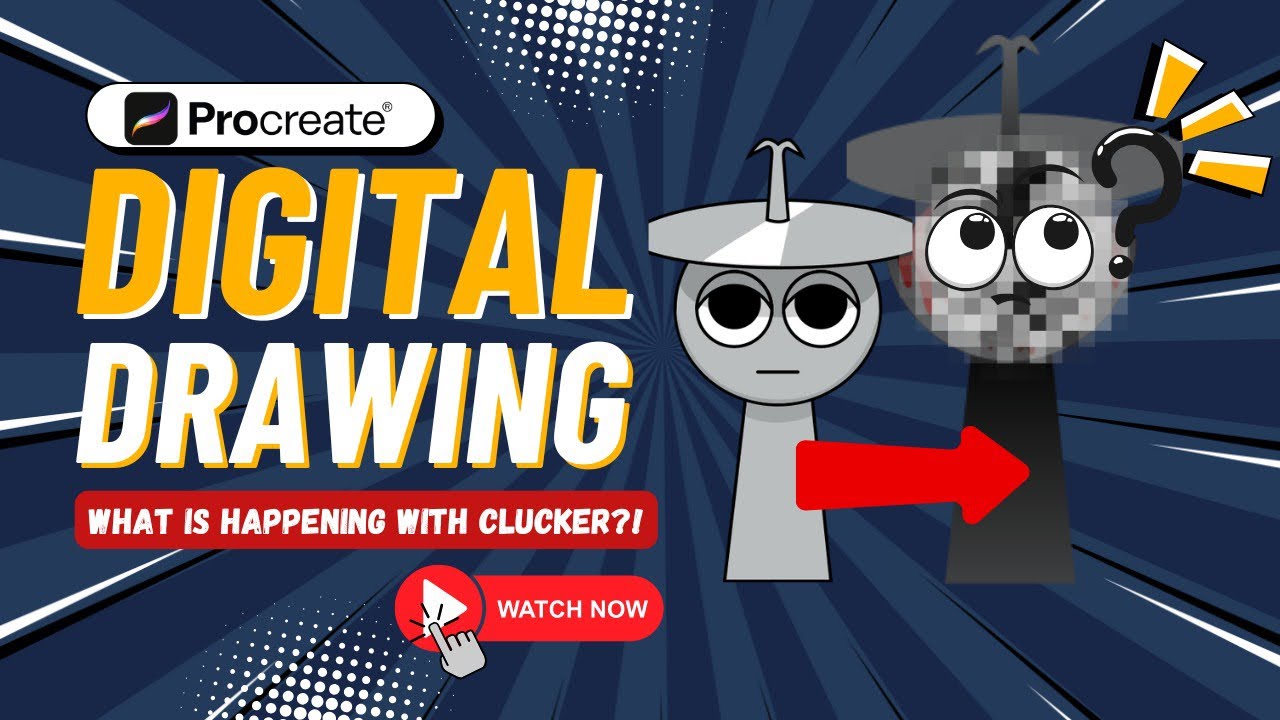 Clucker Sprunki Horror Mode digital drawing in Procreate🎨 - YouTube