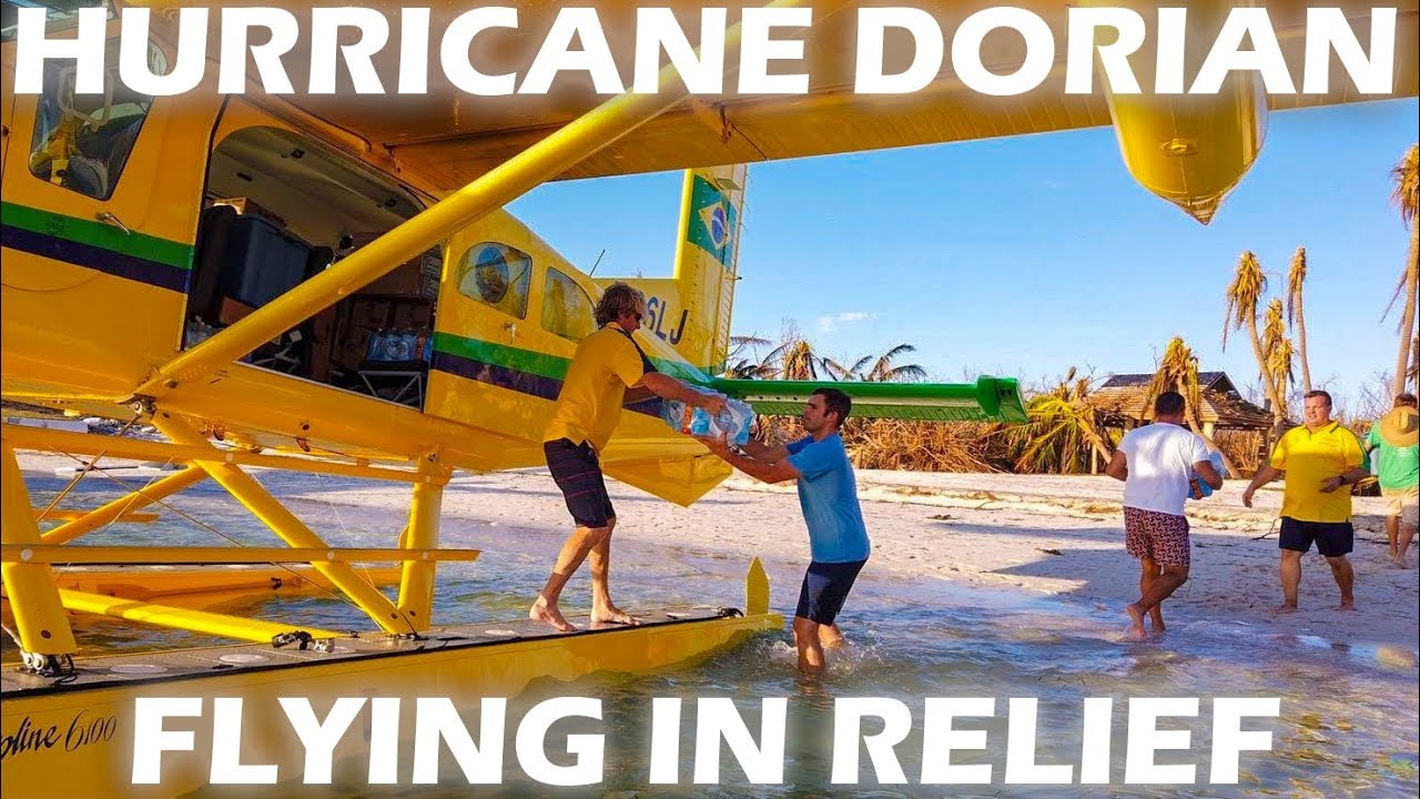 Flying Hurricane Dorian Relief - YouTube