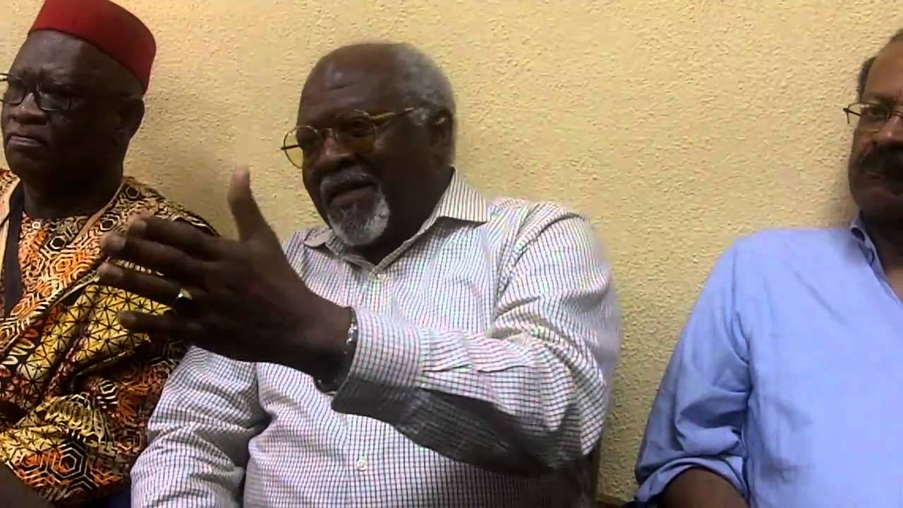 Mayor Masters listens to Marcus Garvey's son, Dr. Julius Garvey at ...