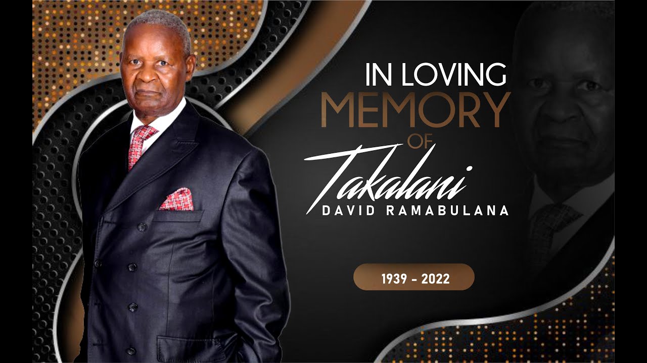 Memorial Service Of Mr Takalani David Ramabulana - YouTube