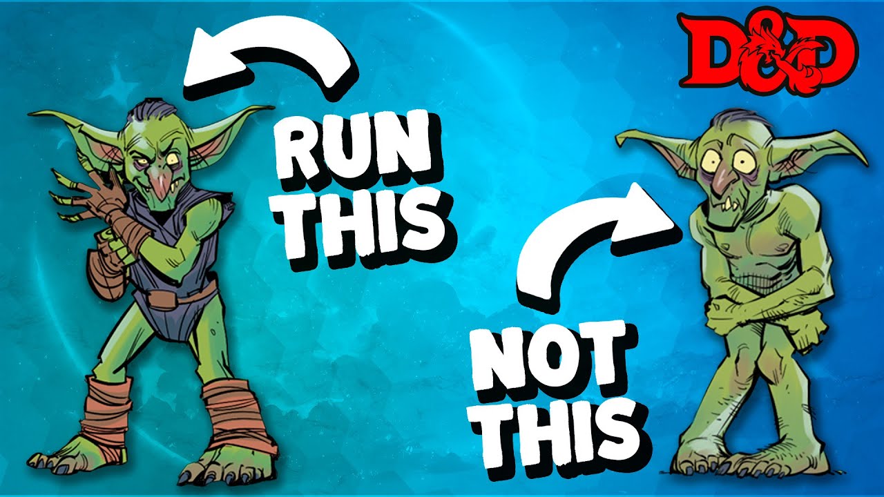 Making a better 5E D&D goblin - YouTube