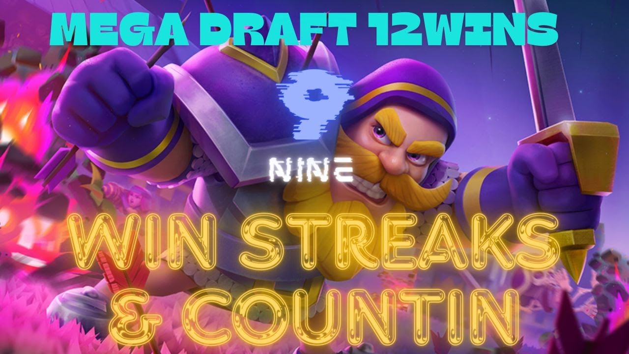 MEGA DRAFT CLASH ROYALE - YouTube