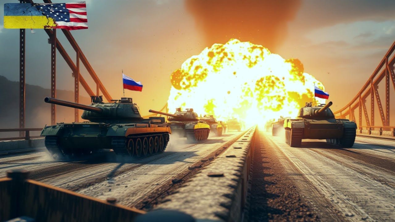 5 MINUTES AGO!! American missiles turned 540 Russian tanks into useless ...