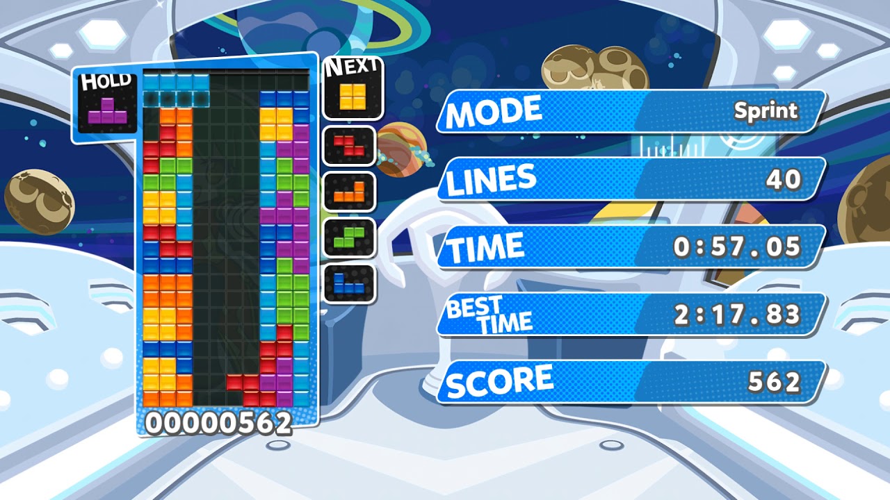 Tetris: 19 Combo perfect clear - YouTube