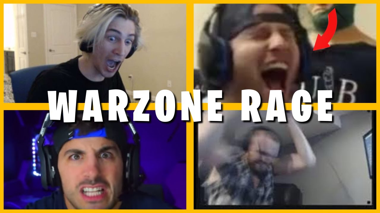HILARIOUS Warzone Rage Compilation! - YouTube
