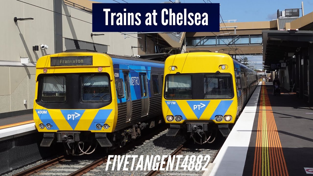 Trains at Chelsea - YouTube
