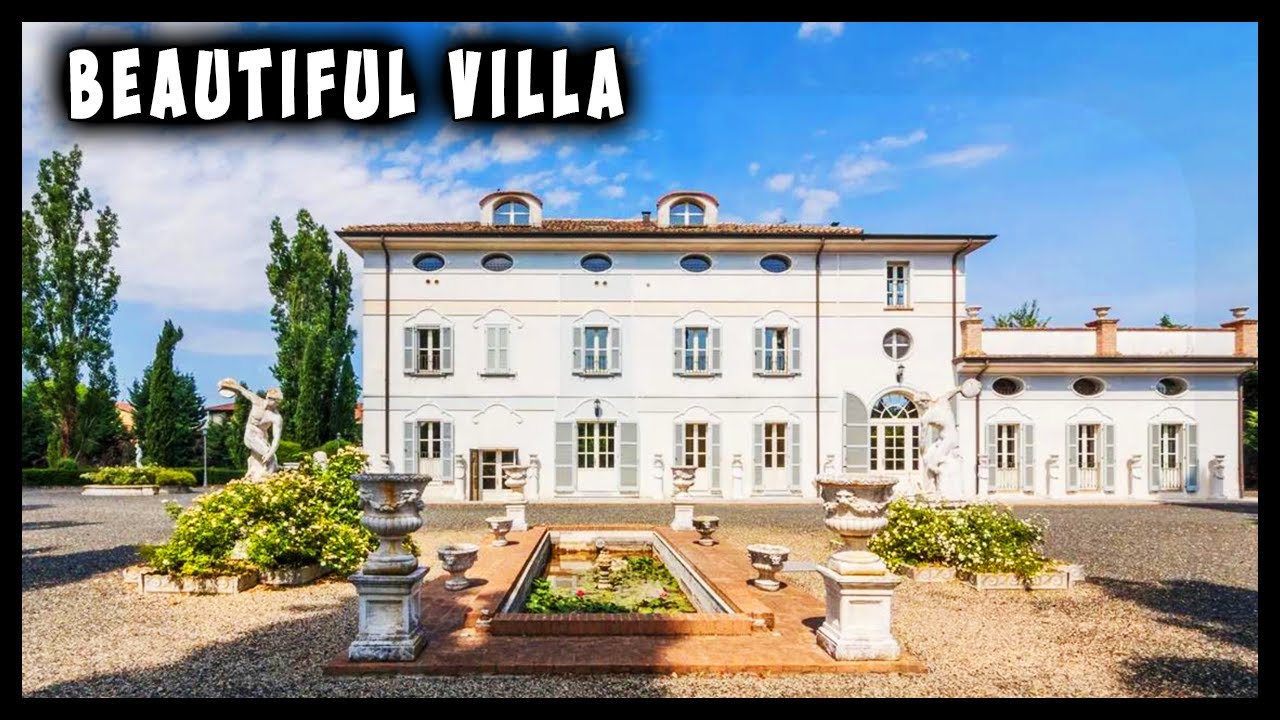 Beautiful Prestigious Villa Emilia Romagna, Italy - YouTube
