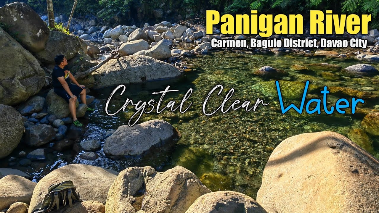 Isa sa pinaka malinis na batis na matatagpuan sa Carmen, Baguio ...