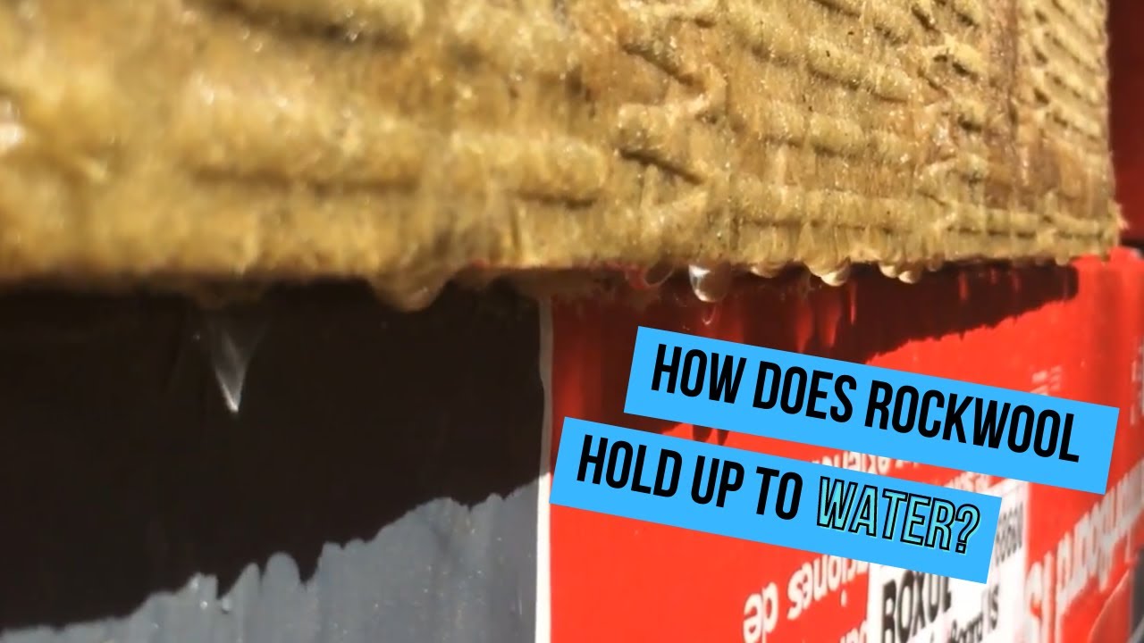 Is ROCKWOOL Water Resistant? - YouTube
