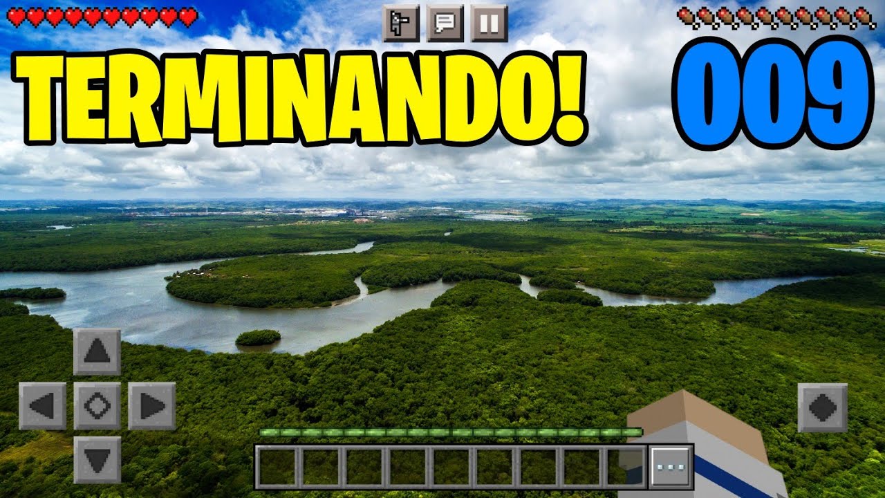 TERMINANDO A FLORESTA AMAZÔNICA NO MINECRAFT!! - Construindo uma Cidade ...